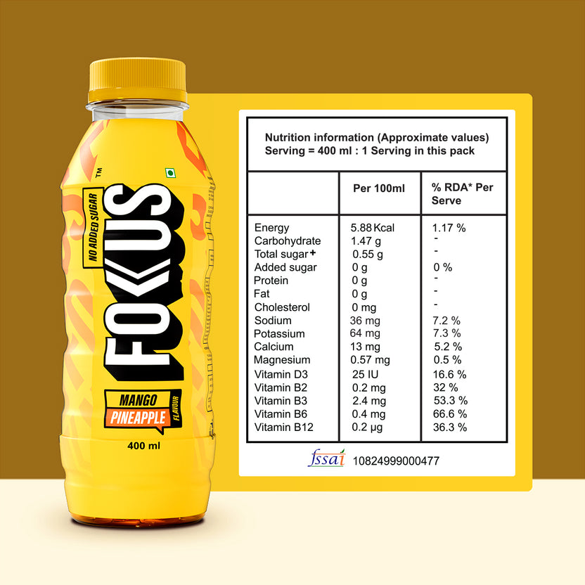 Fokus Hydration - Mango Pineapple